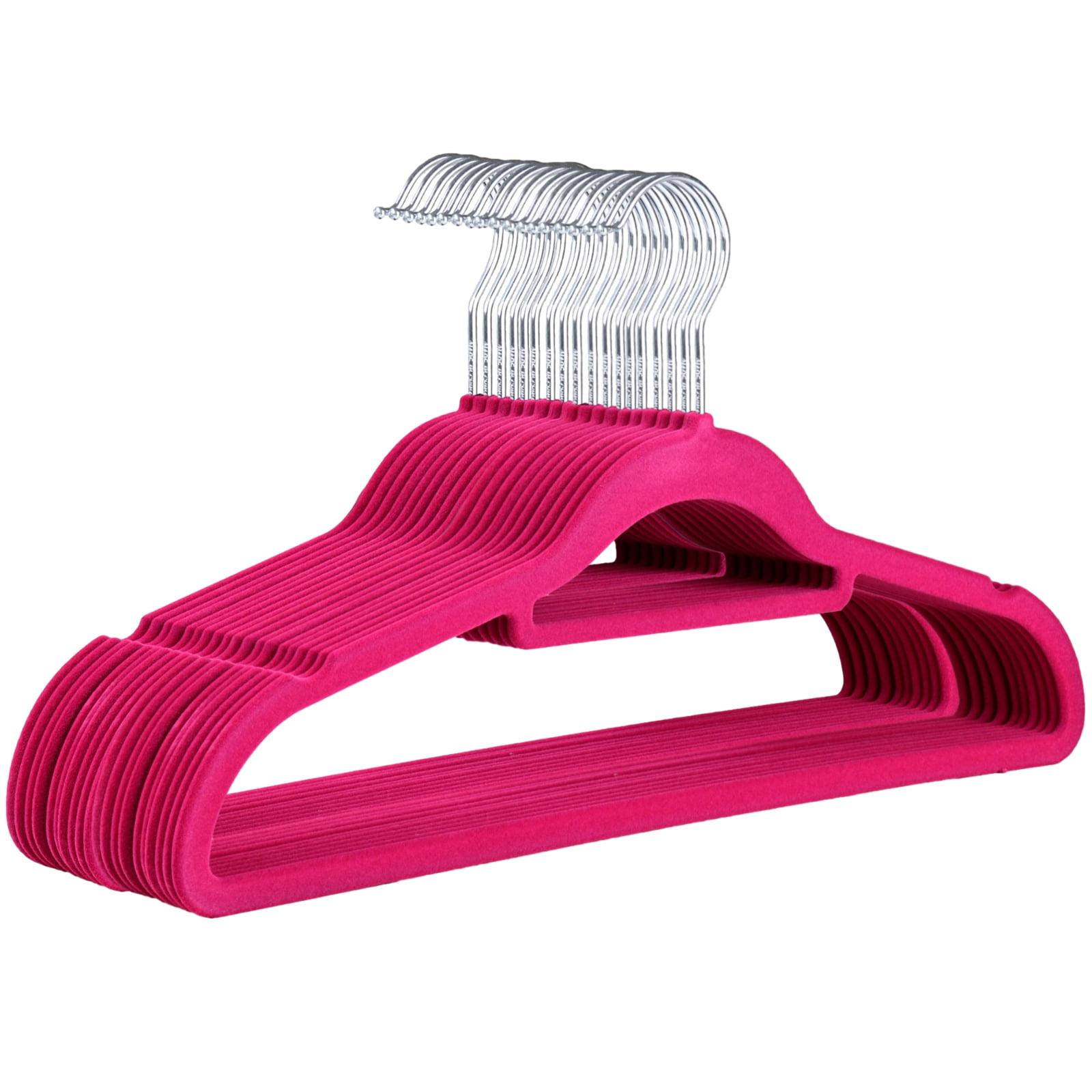 20 Pack Clothes Hangers, Non Slip Velvet Hangers with 360° Rotatable ...