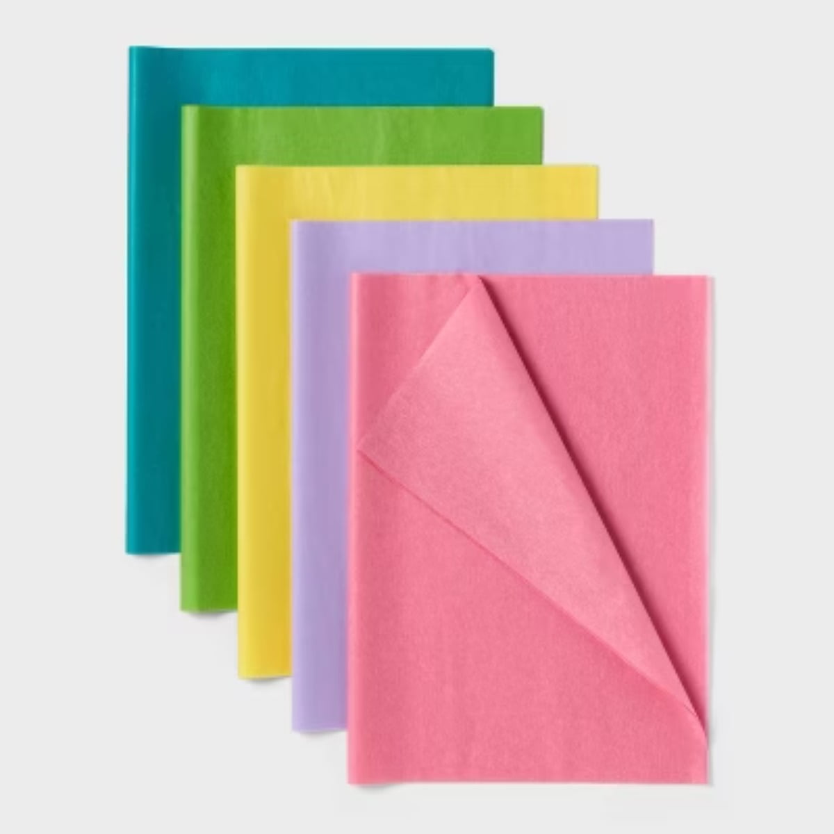 20-Pack Colored Tissue Paper 16.5" x 24" - Multi-Color Gift Wrapping ...