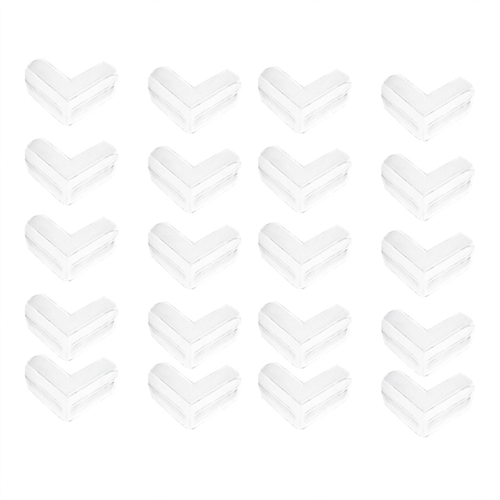 20 Pack Corner Guards Clear Protectors Stop Child Head Injuries Tables ...