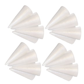 Styrofoam Craft Cones