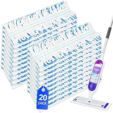 Disposable Power Mop Pads SAF21 Refills for PowerMop，Multi-Surface ...