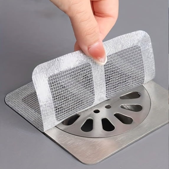 20 Pack Disposable Sink Drain Strainers Sink Filter Screen Bathroom ...