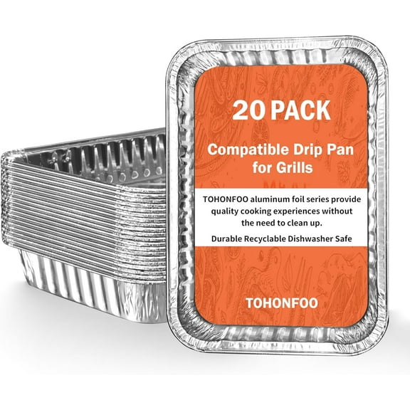 Outdoor Tableware,Premium Grill Drip Pan Ea Sy To Clean Oil Tray For Grilling Pre Vents Mess ...