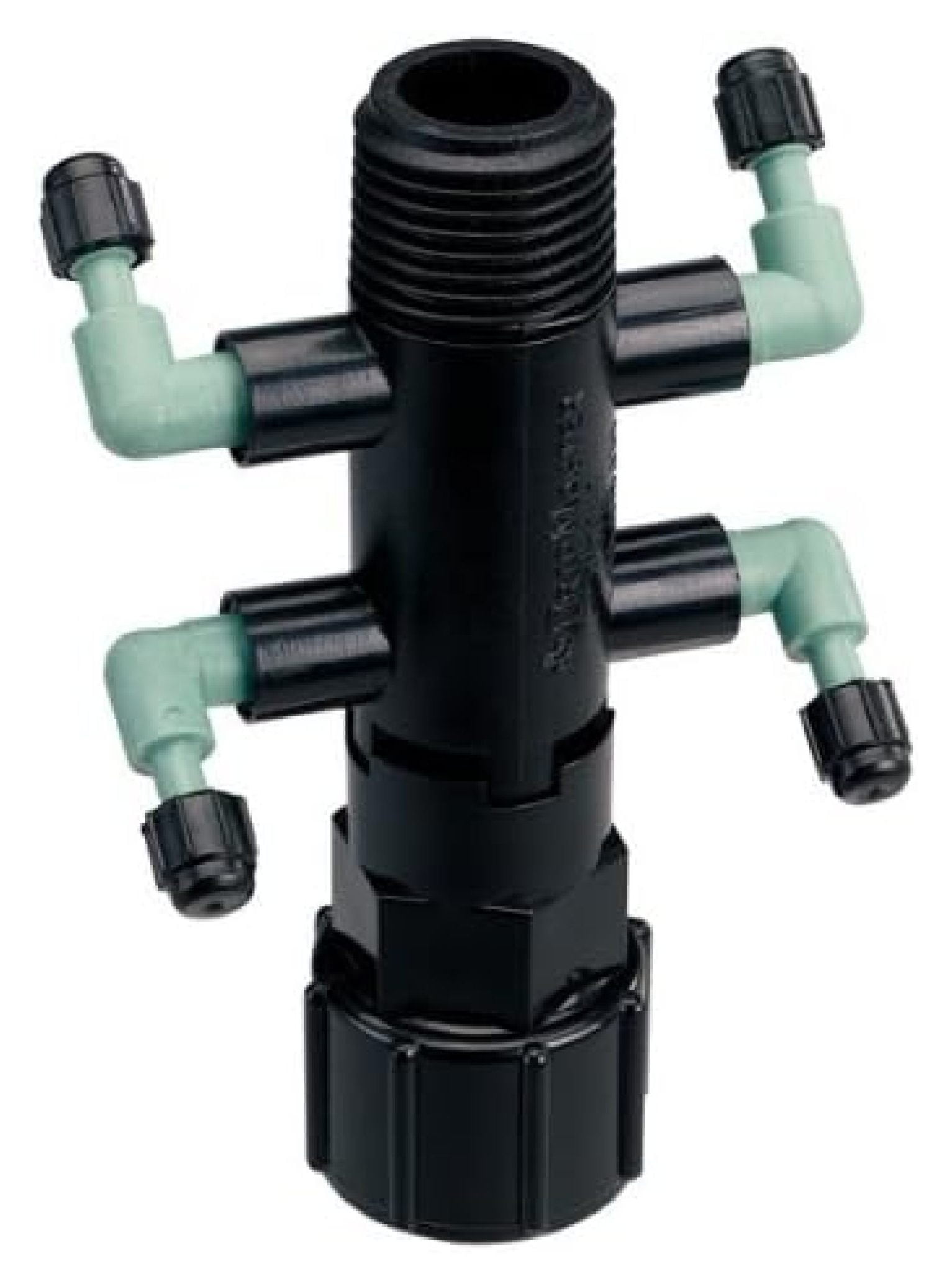 20 Pack - Drip System Shrub Adapter 4-Port Watering Manifold for 1/4 ...