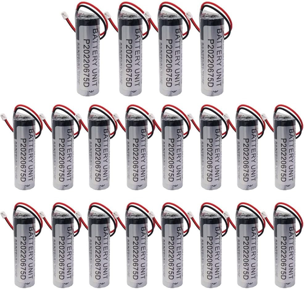 20 Pack ER6V 2400mAh ER6V/3.6V Battery R88A-BAT01G Replacement Battery - Walmart.com