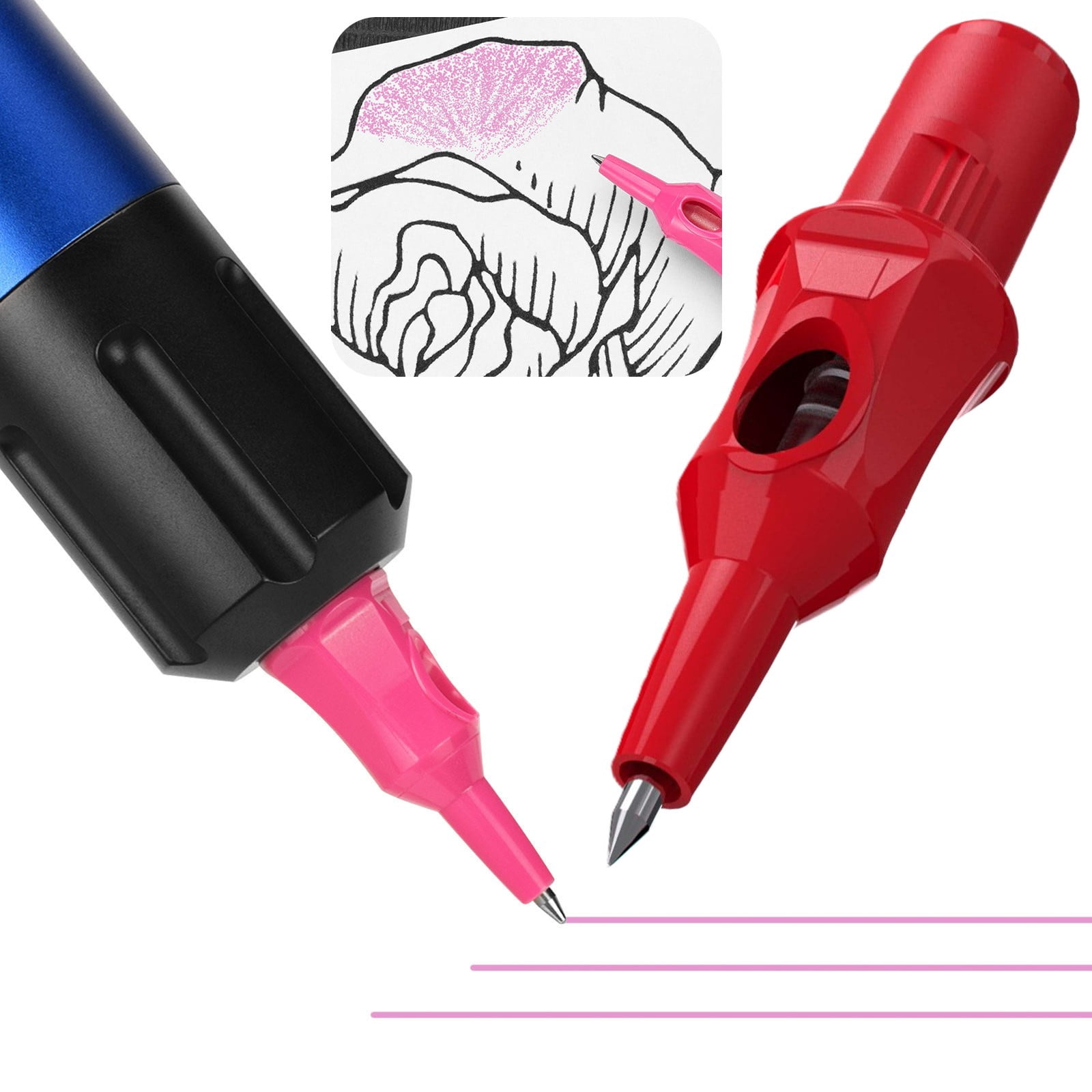 20-Pack Elastic Pressure Nibs for Smooth, Precise Lines – Perfect for ...