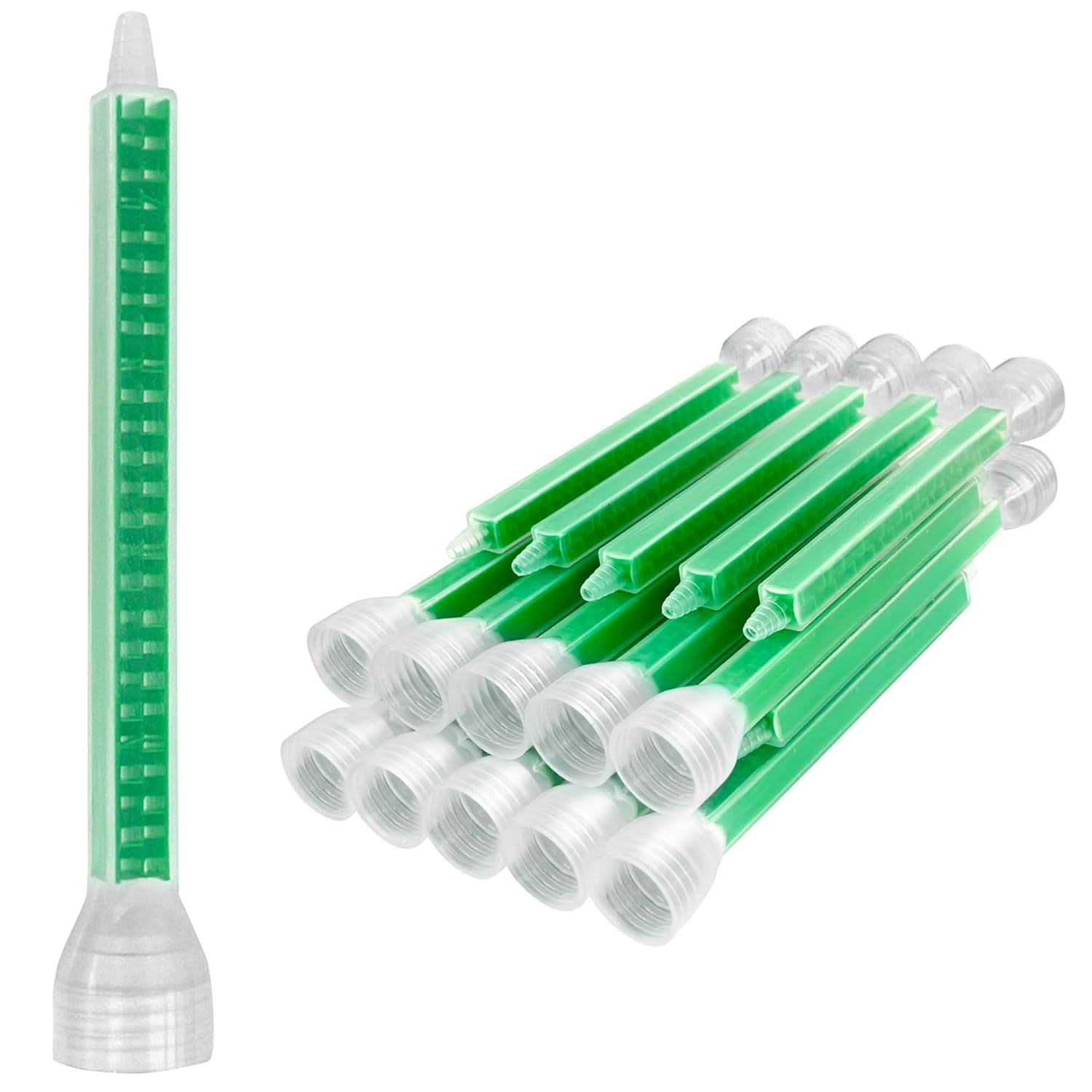 20 Pack Epoxy Mixing Nozzle Adhesive Static Mixing Nozzle Tip Resin ...