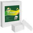 Scrubit Extra Strong Magic Sponge Eraser, 20 Pack, Melamine Cleaner for ...