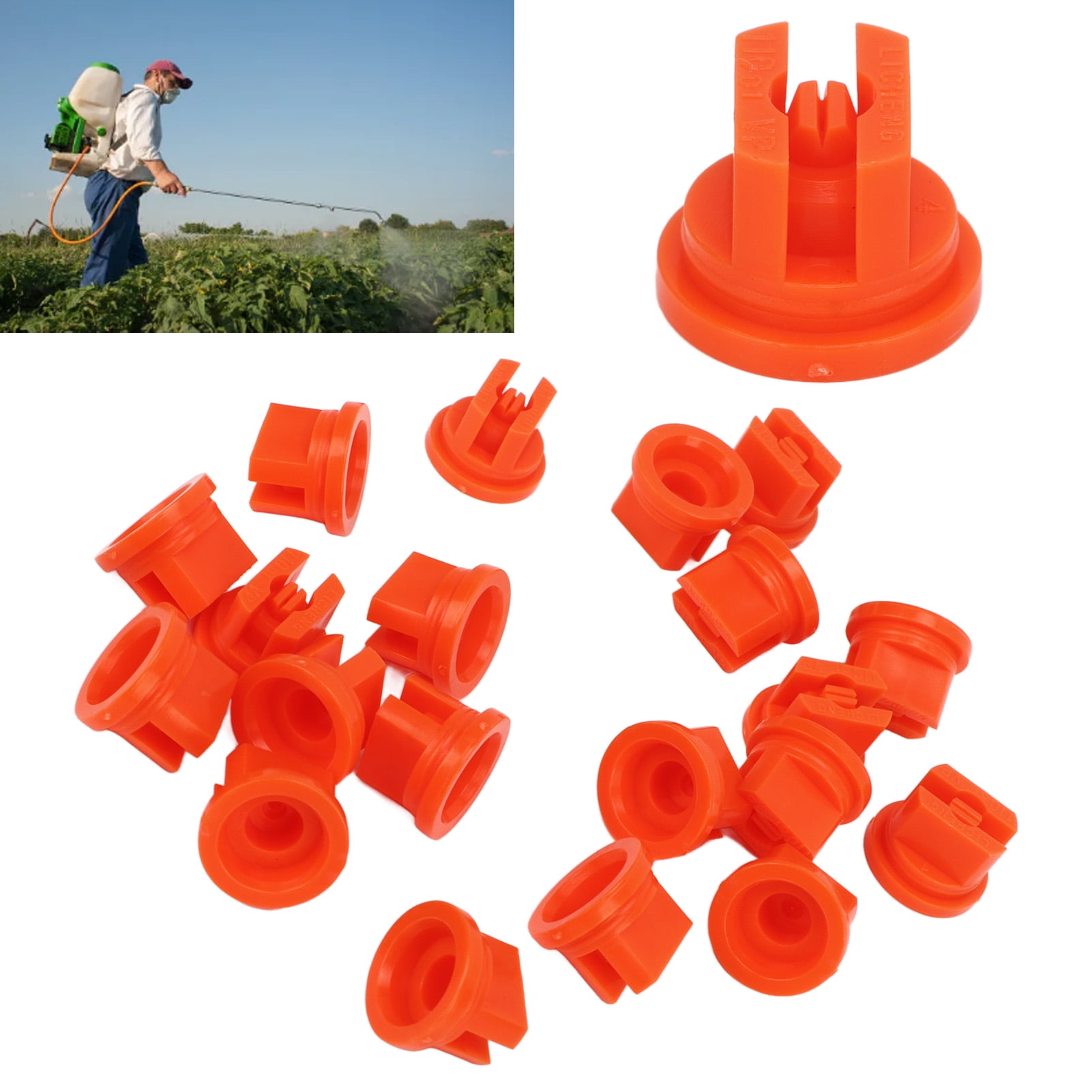 20,Pack Flat Fan Spray Tips, High,Pressure Nozzles For Drones, Sprayers ...