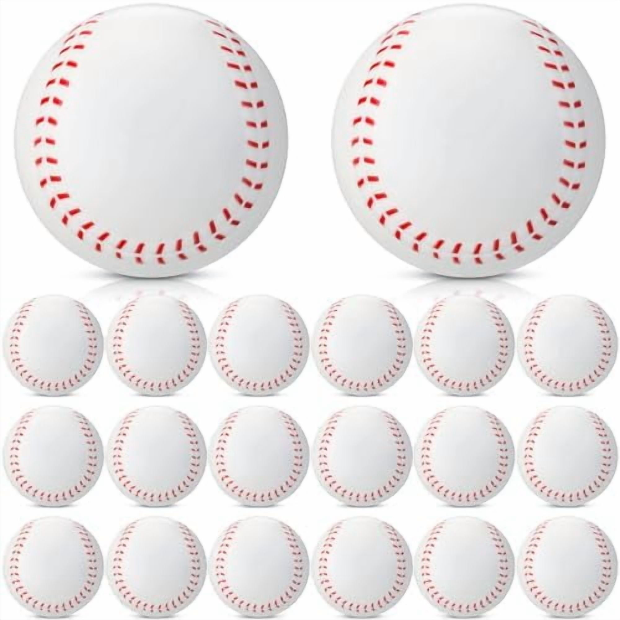 20 Pack Foam Training Baseballs, 3 oz Balls Pitching Machine Balls High ...