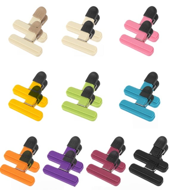 20 Pack Food Storage Clips Set in Colorful Styles for Airtight Sealing ...