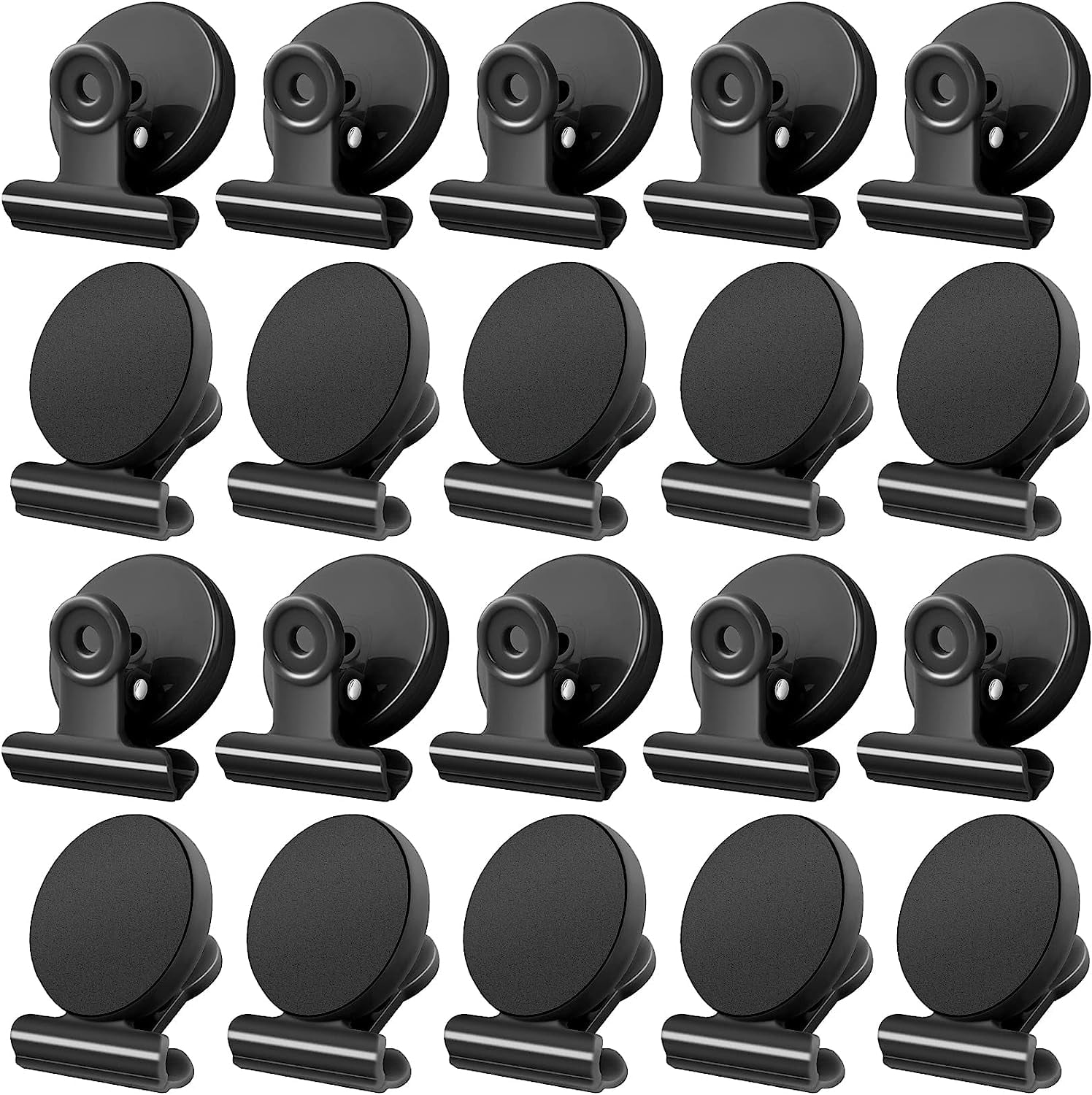 20 Pack Fridge Magnets Refrigerator Magnets Plastic Magnetic Clips ...