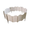 20 Pack Garden Fence Panels with Ground Stakes Outdoor Decorative ...