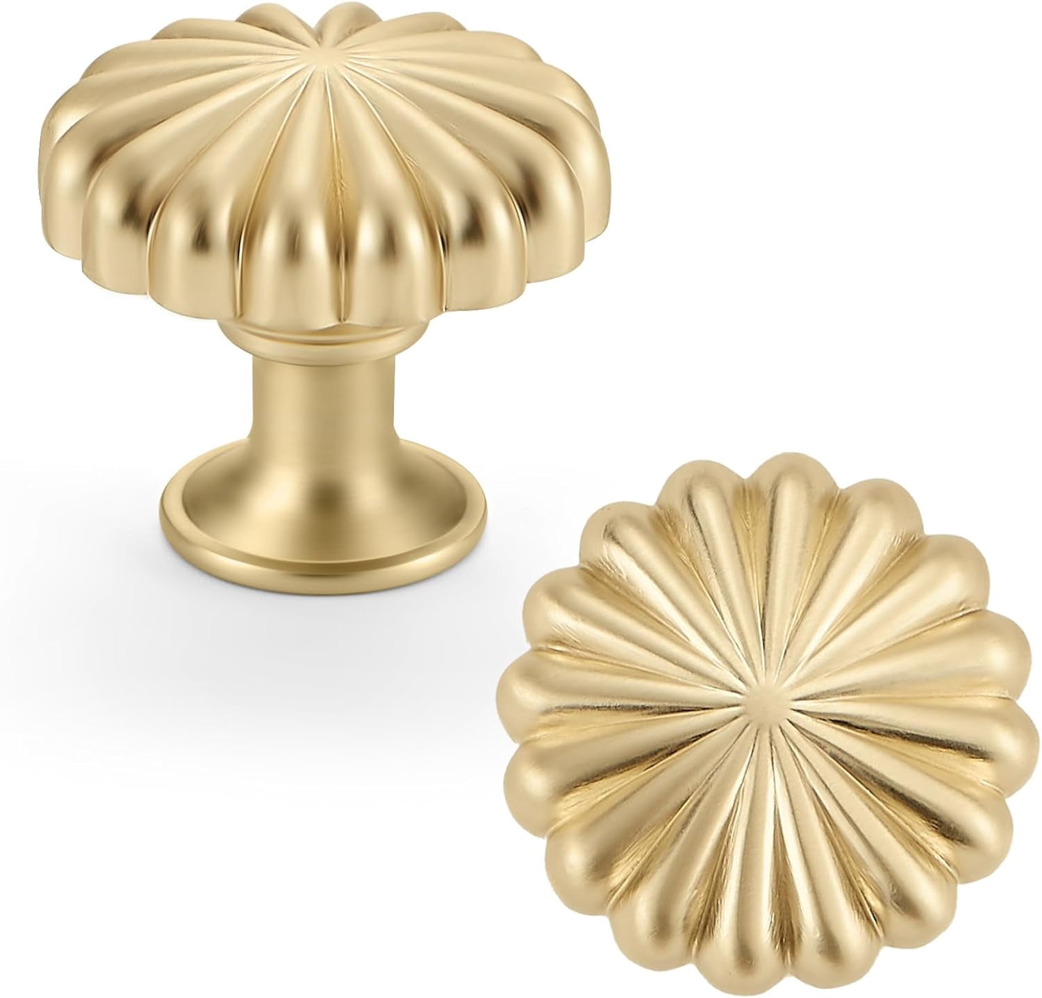 20 Pack Gold Cabinet Knobs for Kitchen Cabinets and Dresser Drawers ...