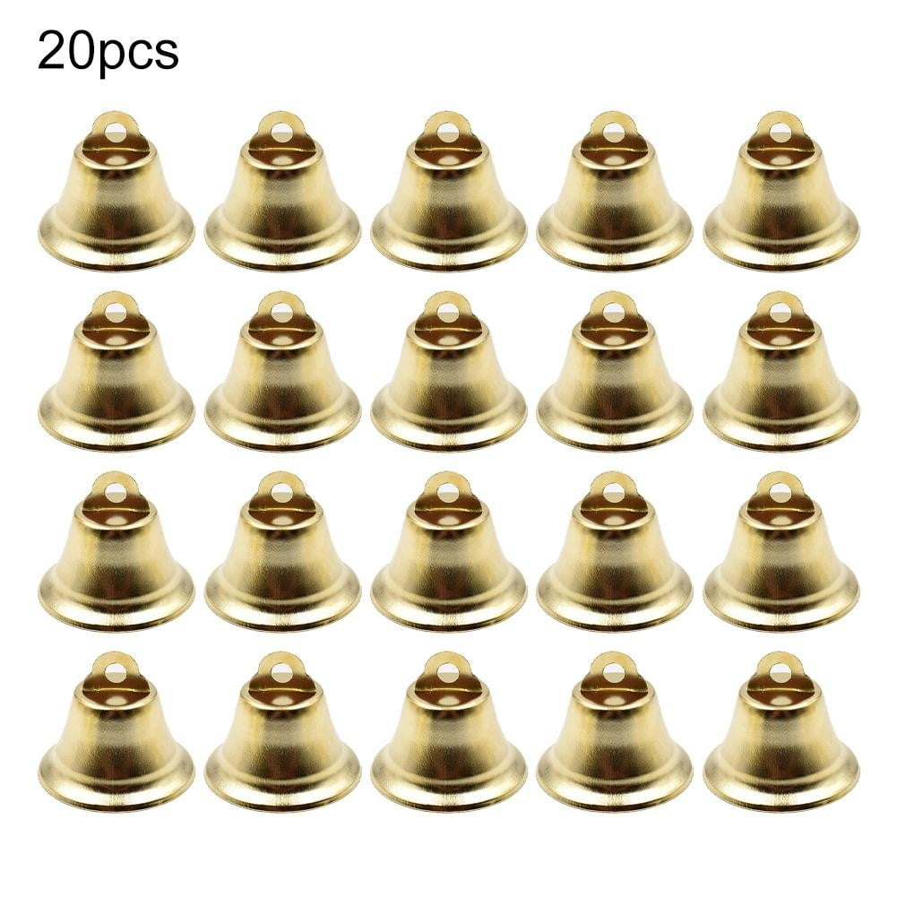 20 Pack Gold Open Bells for DIY Holiday Crafts and Charming Home Decor ...