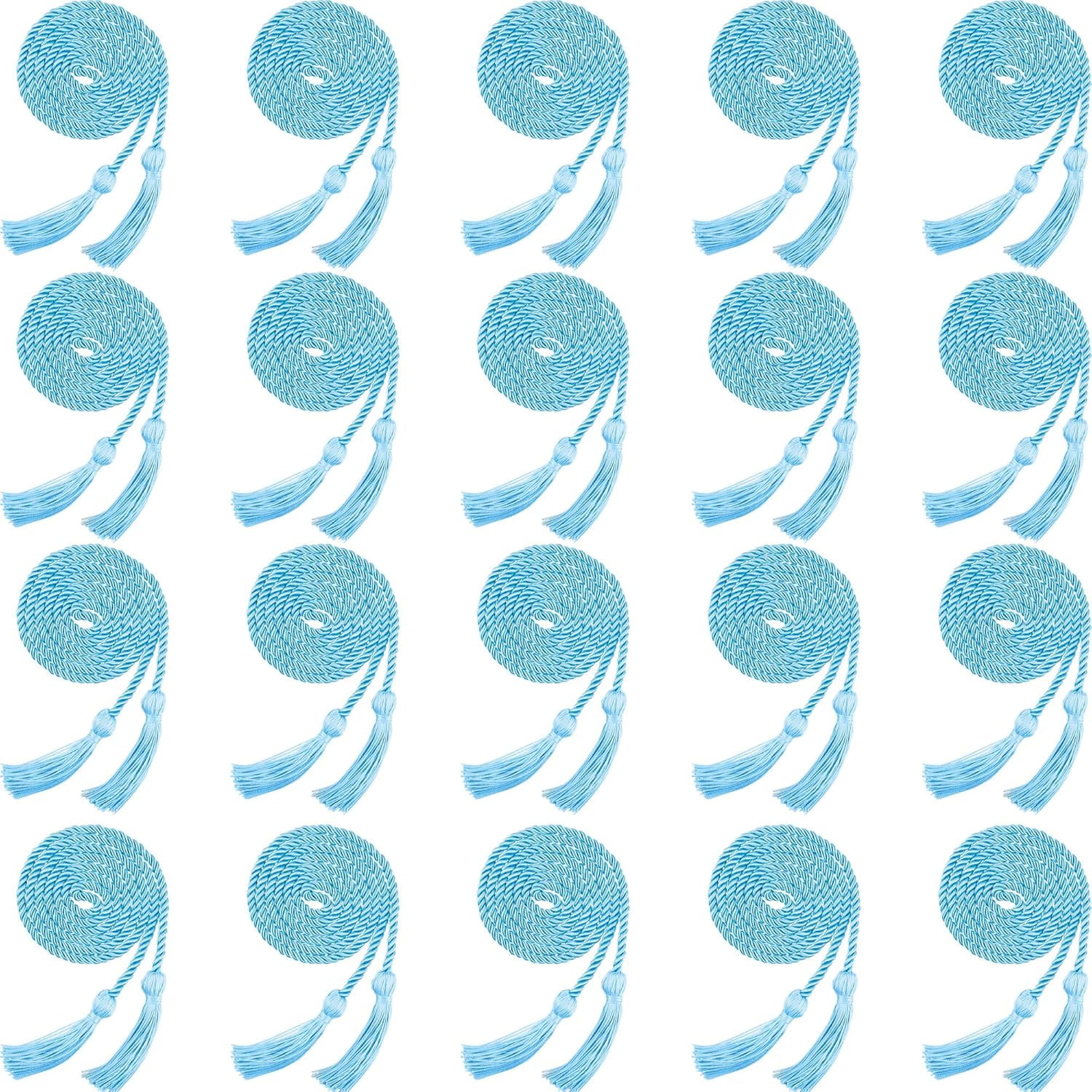 20 Pack Graduation Cords, Yarn Honor Cords with Tassels for Graduation ...