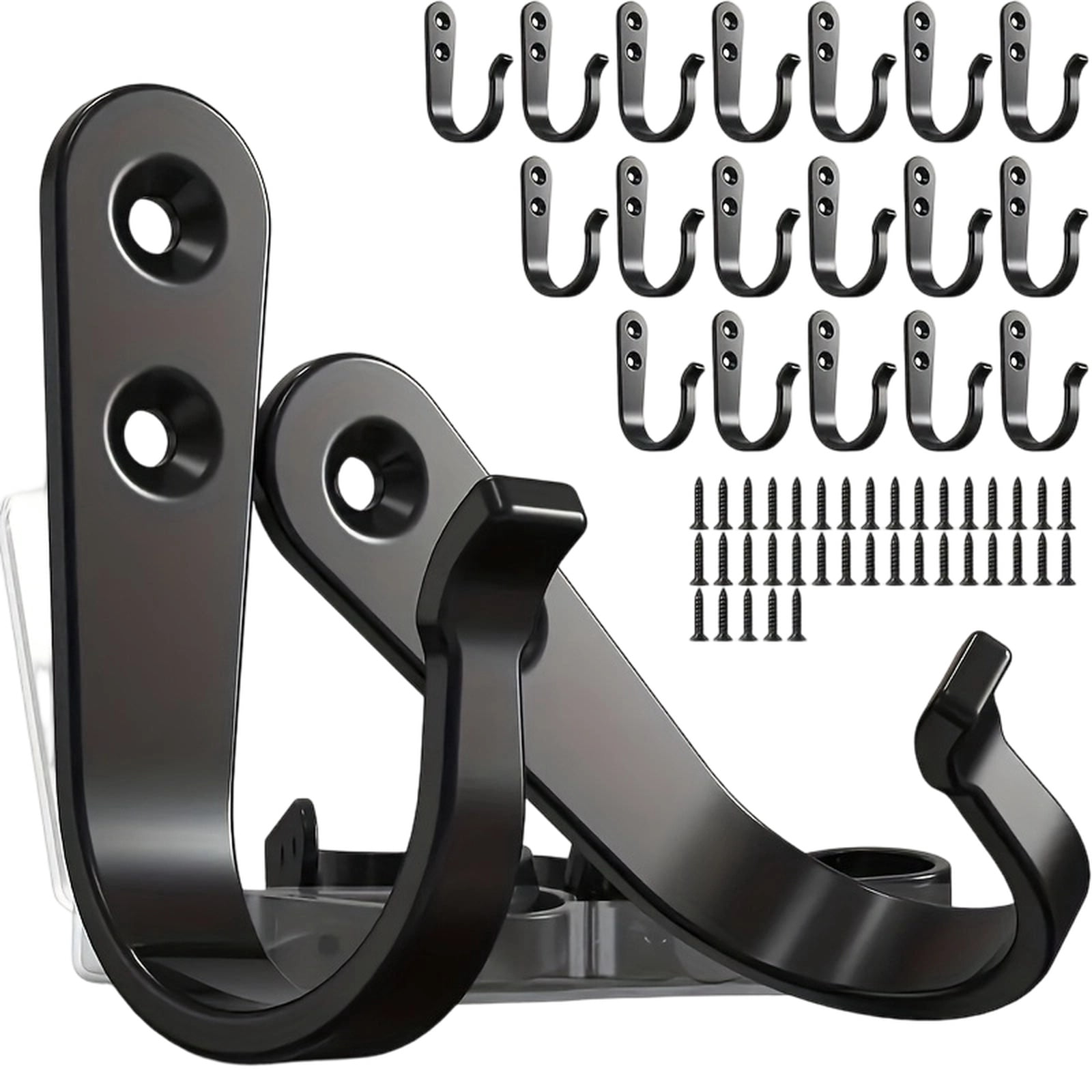 20 Pack Heavy Duty Wall Hooks for Hanging, Metal Single Wall Hooks, 1. ...