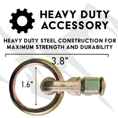 20 Pack - L Track Fitting Double Stud O Ring – L Track Accessory 5 ...