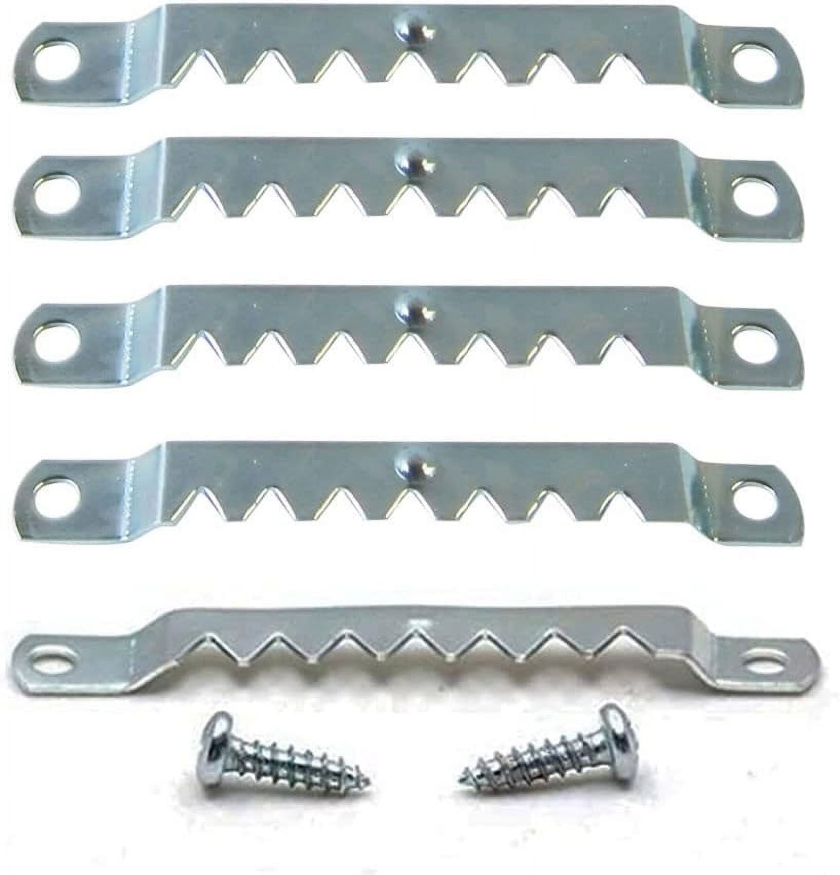20 Pack - Large Sawtooth Hangers With Screws. Made of nickel plated ...