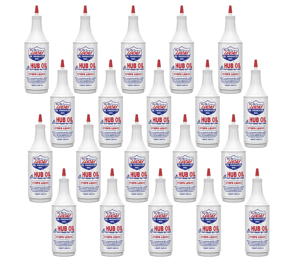 (20 Pack) Lucas Oil 10088 Hub Oil, 32 oz - Walmart.com