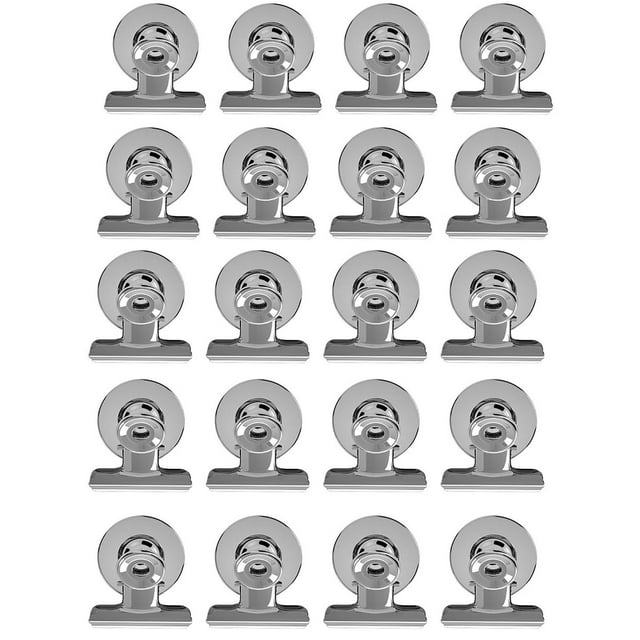 20 Pack Magnetic Clips for Refrigerator, Heavy Duty Fridge Magnet Clips ...