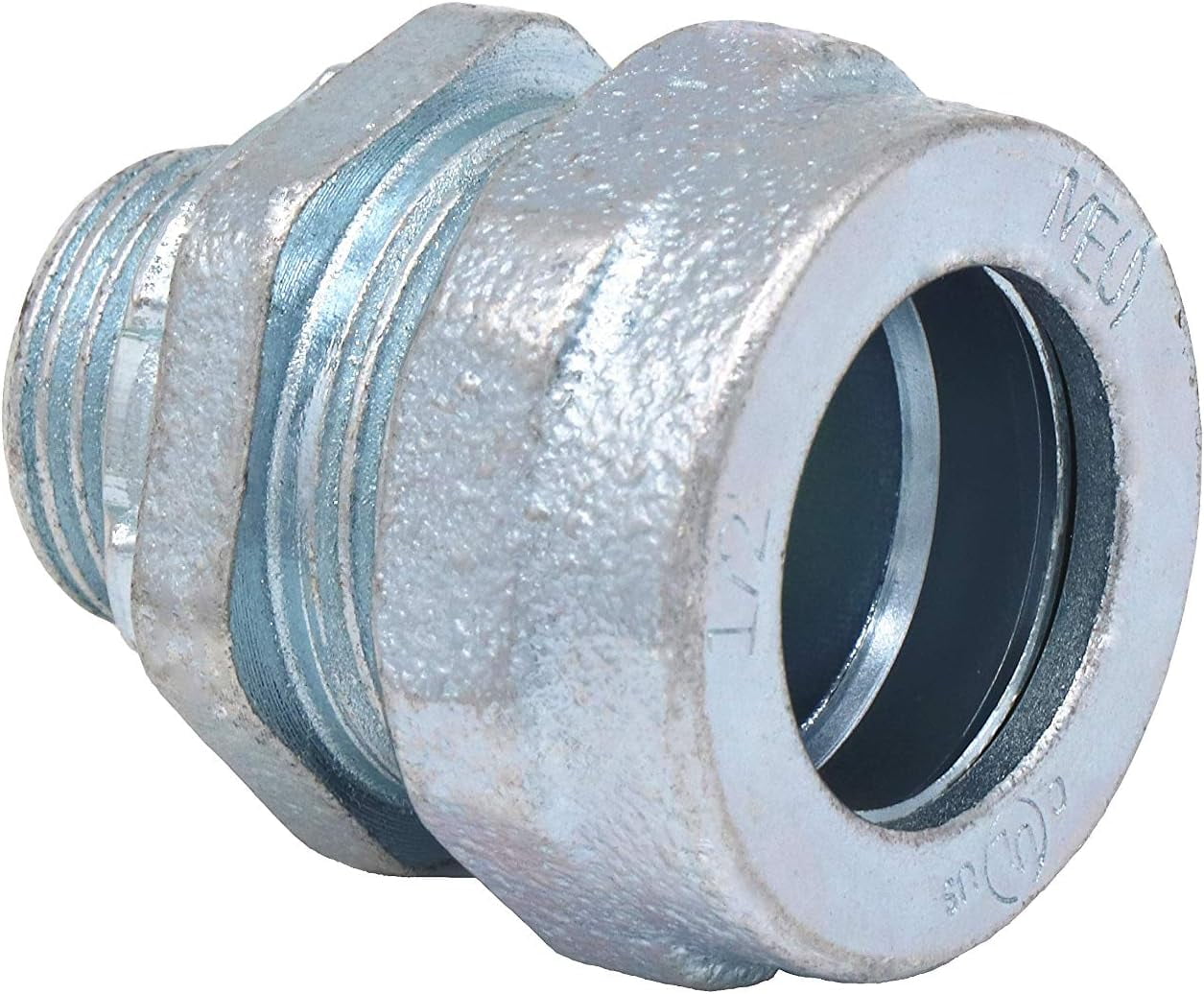 20-Pack Malleable Iron Liquid Tight Connector for Threadless Rigid ...