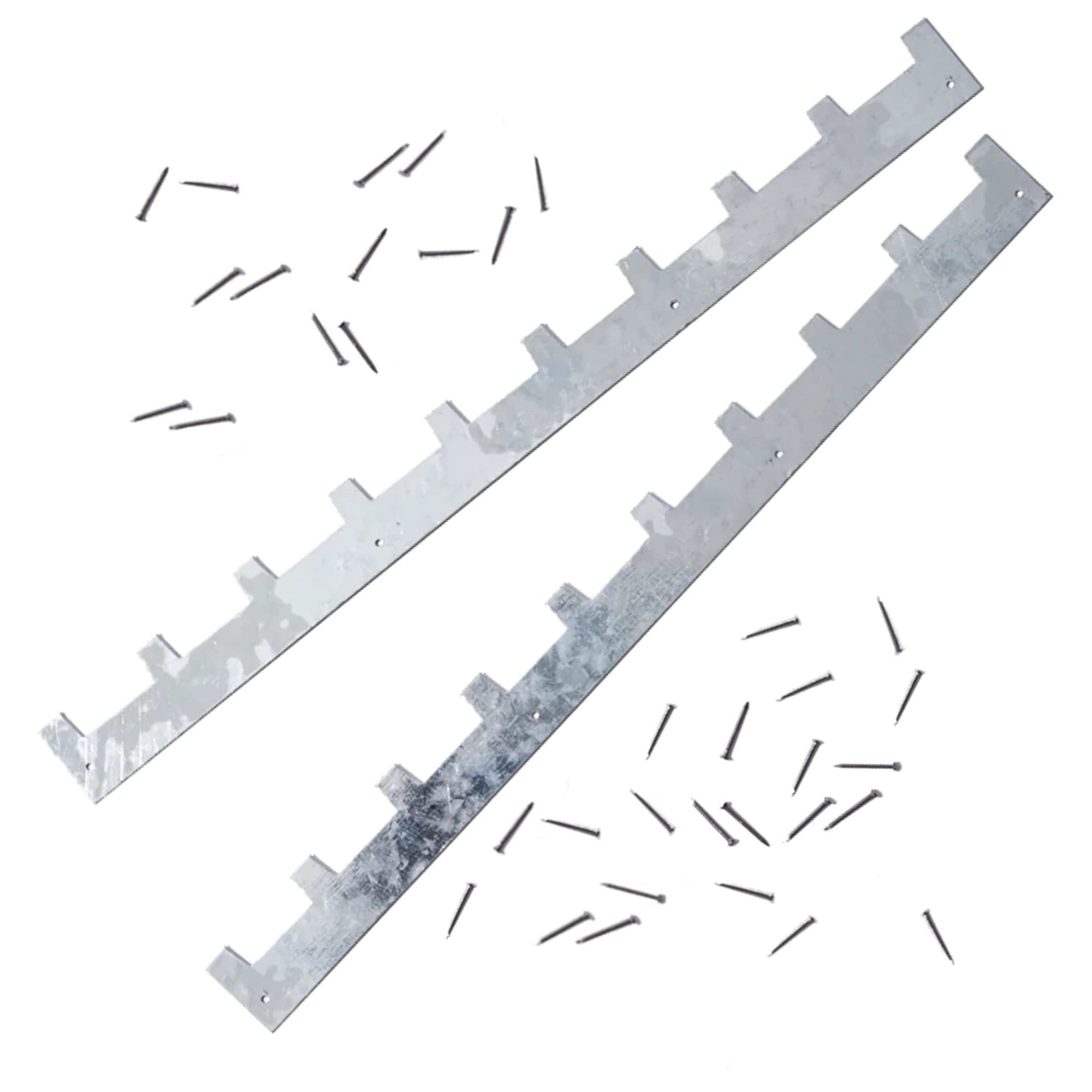 20 Pack - Metal 9 Frame Steel Spacers for Spacing Bee Frames Evenly in ...