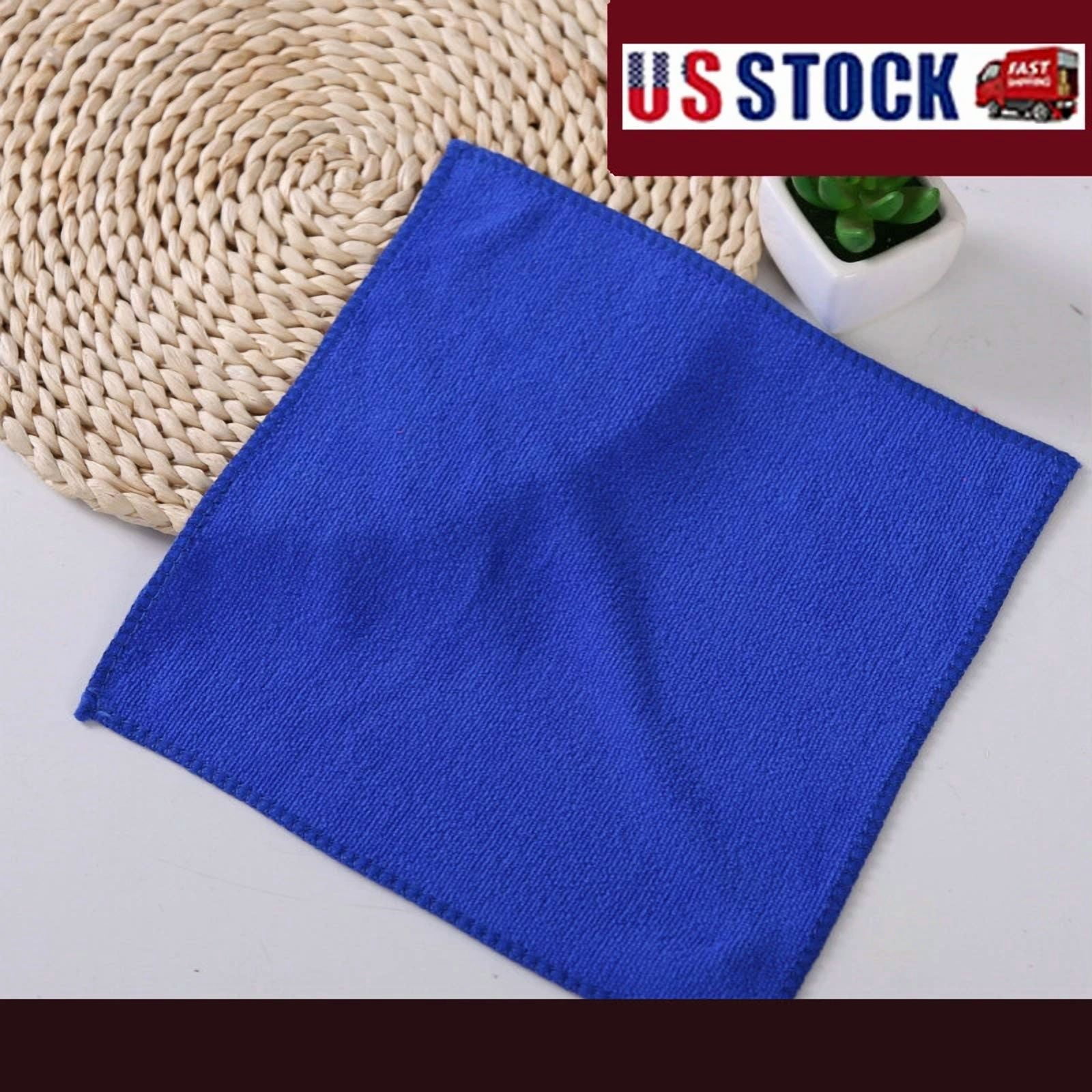 20 Pack Microfiber Cleaning Cloth No-Scratch Rag Car Polishing ...