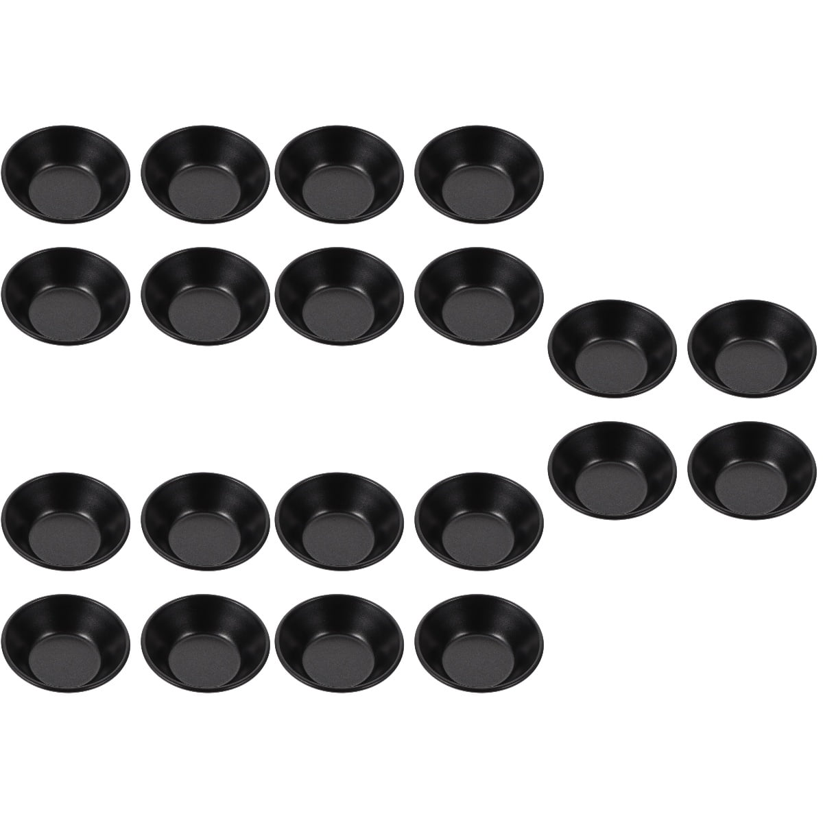 20 Pack Mini Pie Tins, 4 Inch Nonstick Small Pans for Baking Dessert ...