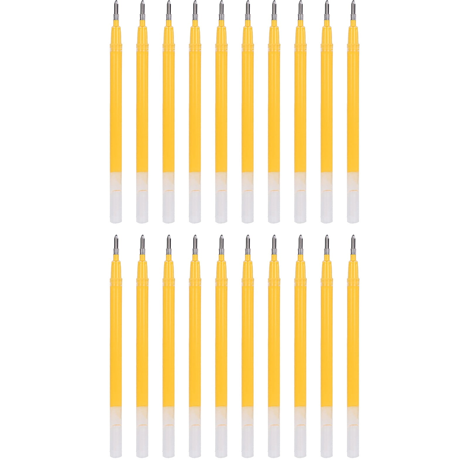 20 Pack Pen Refills, Black Ink, Universal Fit, Long-Lasting Supply ...