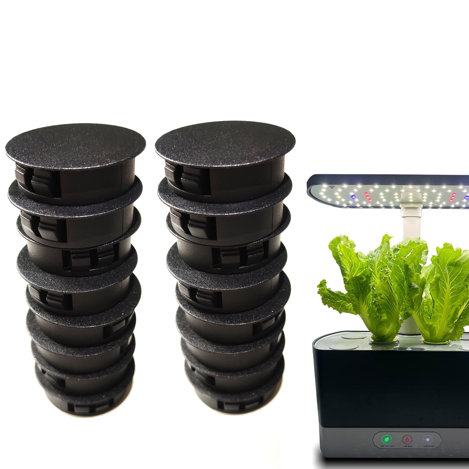 20 Pack Qzbhct Plant Spacer Kit Compatible with Aerogarden Spacer Lid ...