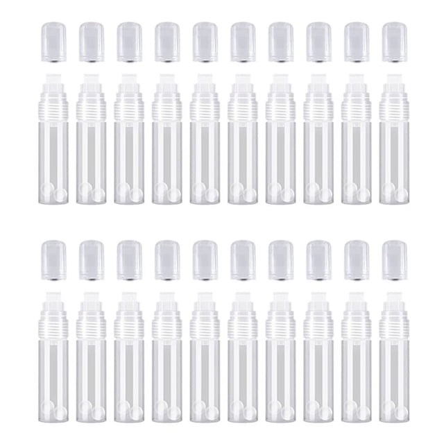 20 Pack Refillable Acrylic Paint Markers 15mm Empty Acrylic Markers ...