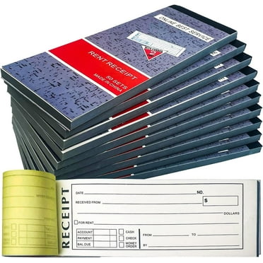 10 Pack of 50 Duplicate Forms 3.5" X 5.5" Small Sales Book Order ...