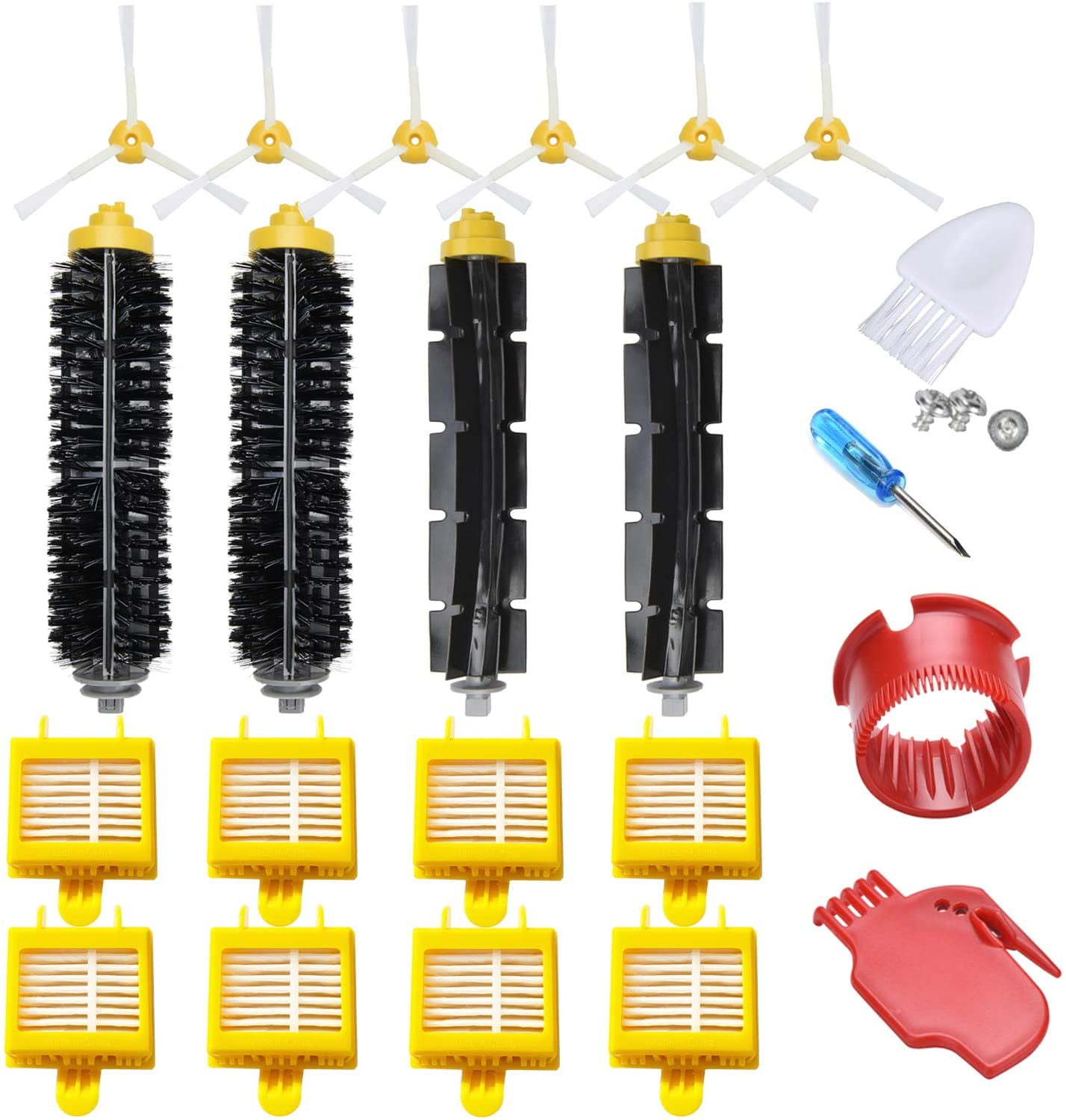 20-Pack Replacement Parts Compatible for iRobot Roomba Accessories 700 ...