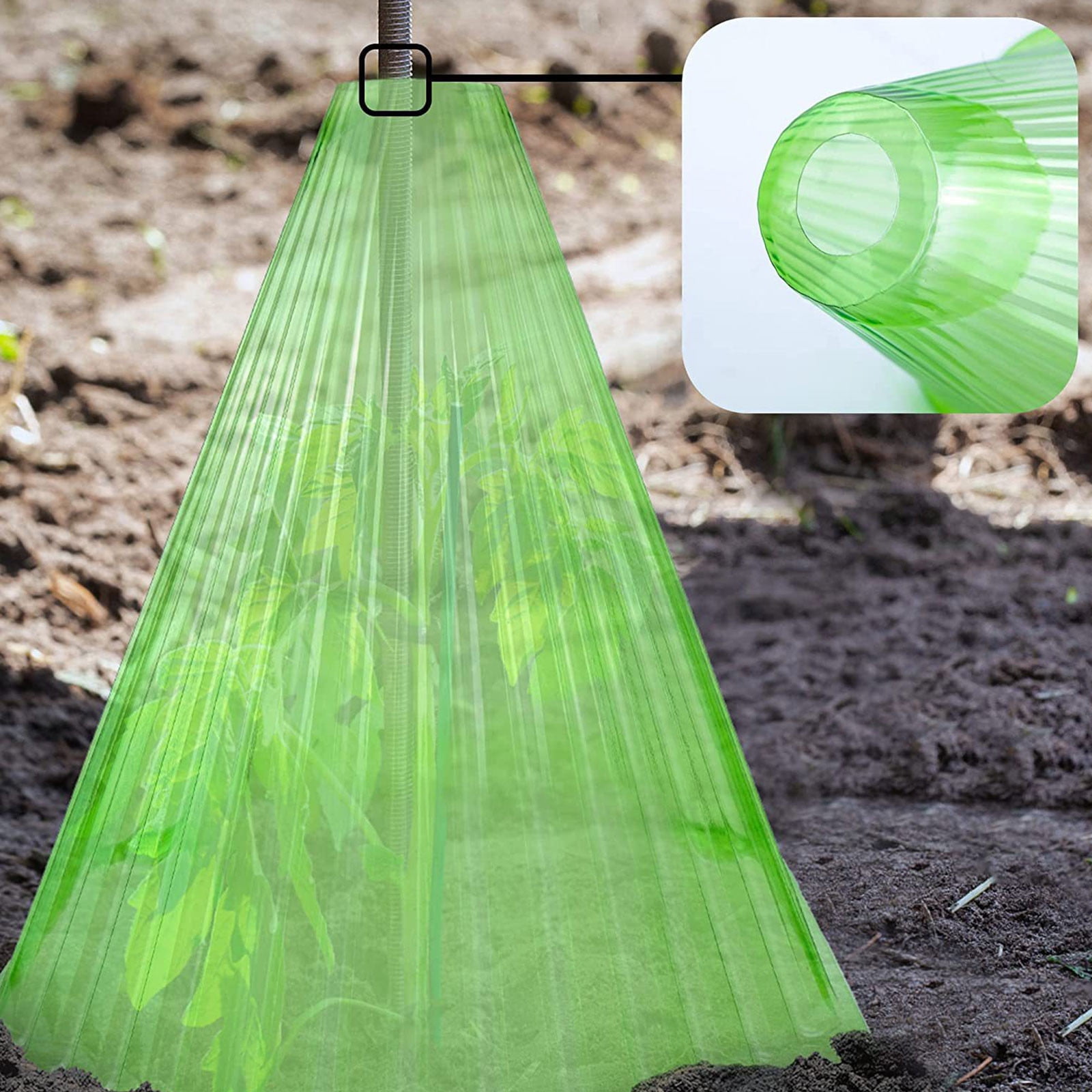 20 Pack Reusable Plant Covers, Garden Cloches for Frost Protection ...