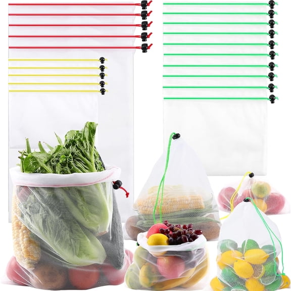 Reusable Vegetable Storage Bags
