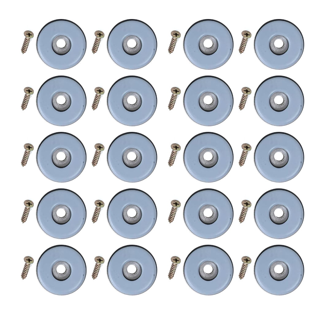 20 Pack Reusable Screw Fix Sliders Protect Floor From Scratches ...