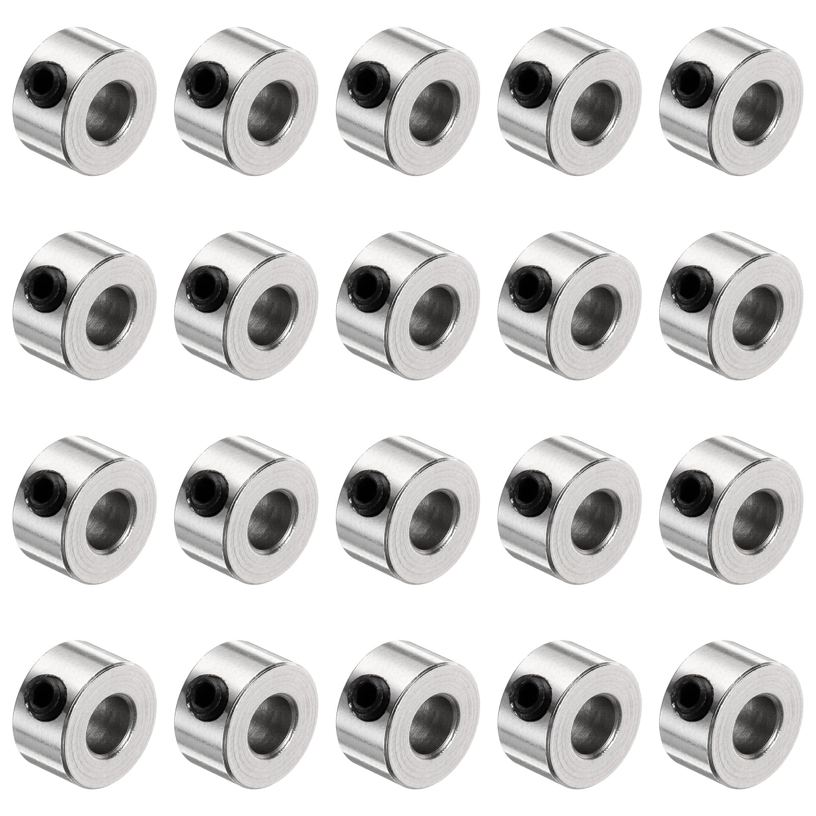 20 Pack Set Screw Collars 4.05mm Bore Shaft Collars, 9mm OD, 5mm Width ...