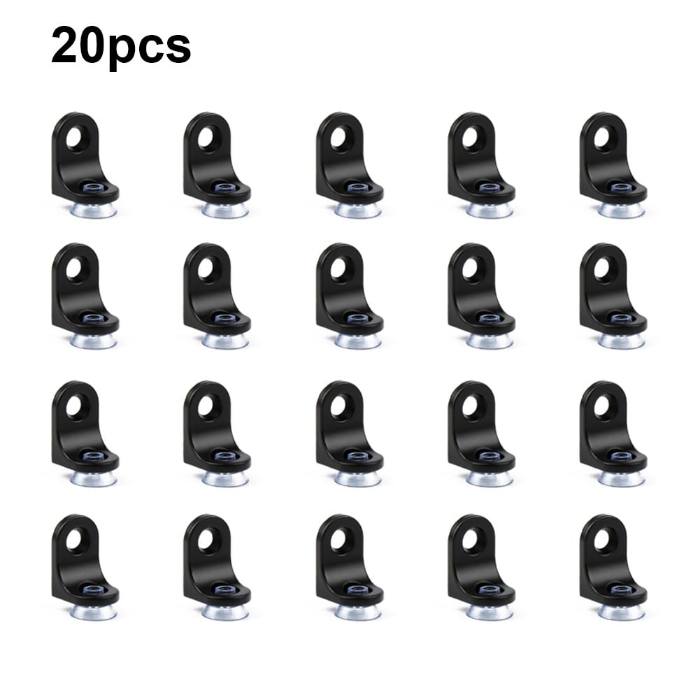 20 Pack Shelf Pins for Kitchen Cabinet - 5mm Bracket-Style Support Pegs ...