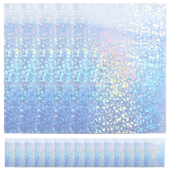 20-Pack Shiny Glitter Printable Sheets for Printer, Glitter Sticker ...