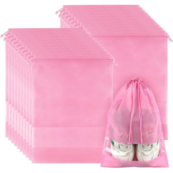 20 Pack Shoe Bags for Travel, Large Travel Shoe Bags for Packing with ...