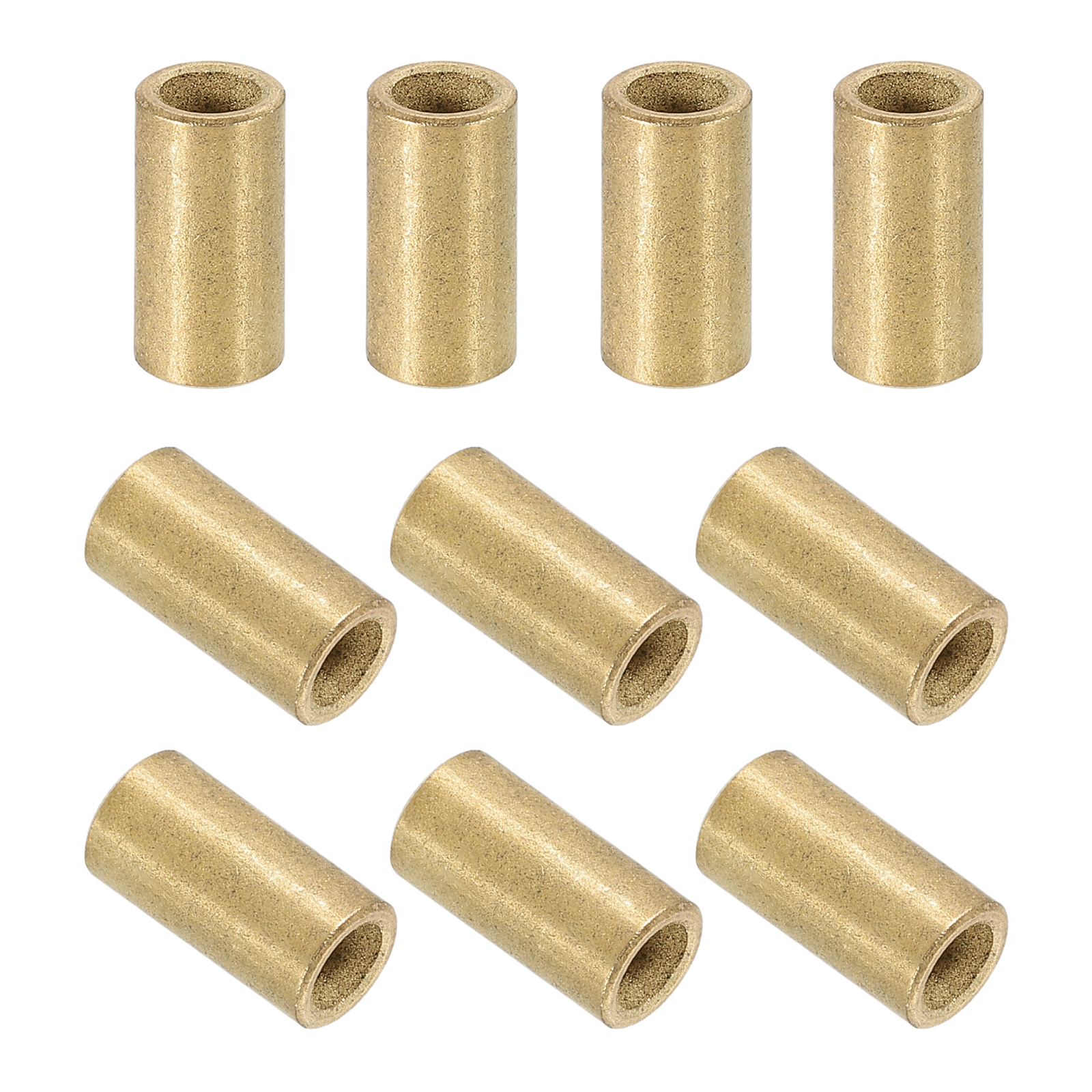 20 Pack Sleeve Bearings, 4mm Bore x 6mm OD x 12mm Length, Self ...