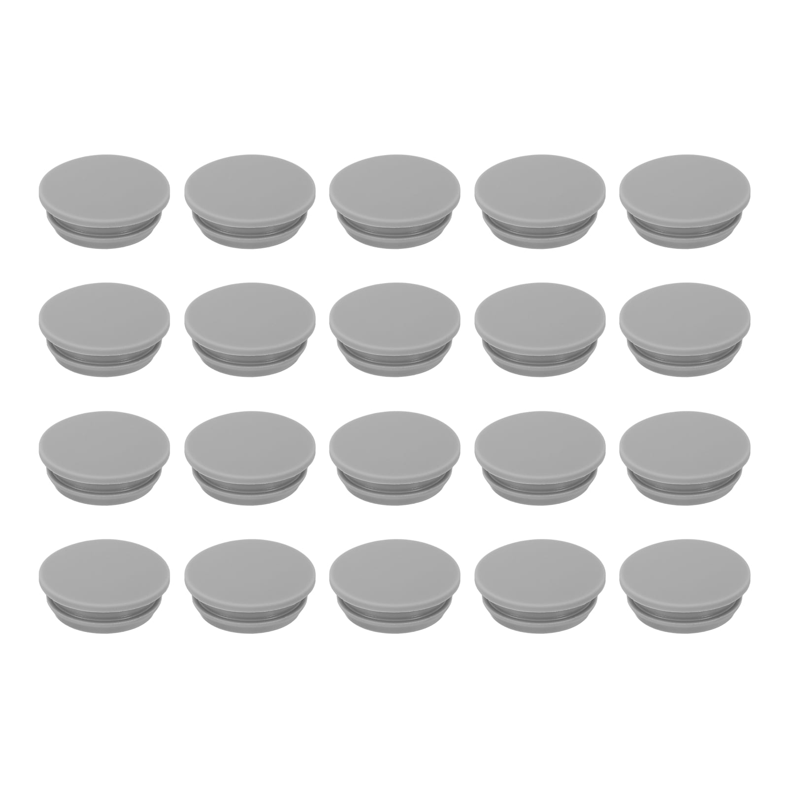 20 Pack Snug Plugs, Rubber Hole Plugs Round Soft Flexible Stopper Fit ...