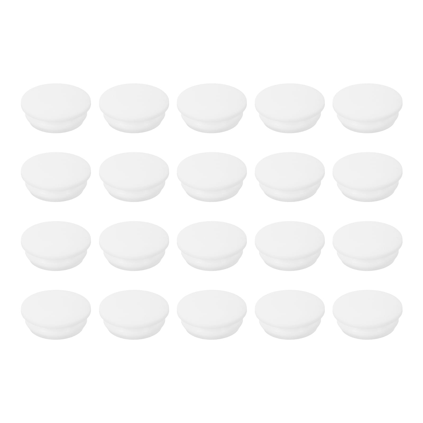 20 Pack Snug Plugs, Rubber Hole Plugs Round Soft Flexible Stopper Fit ...