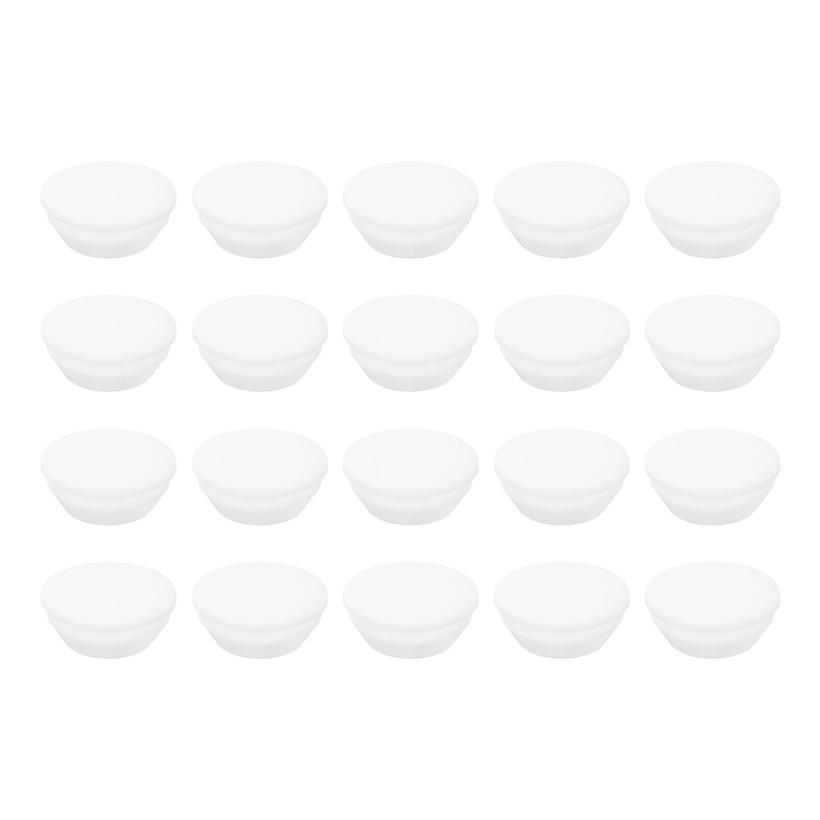 20 Pack Snug Plugs, Rubber Hole Plugs Round Soft Flexible Stopper Fit ...