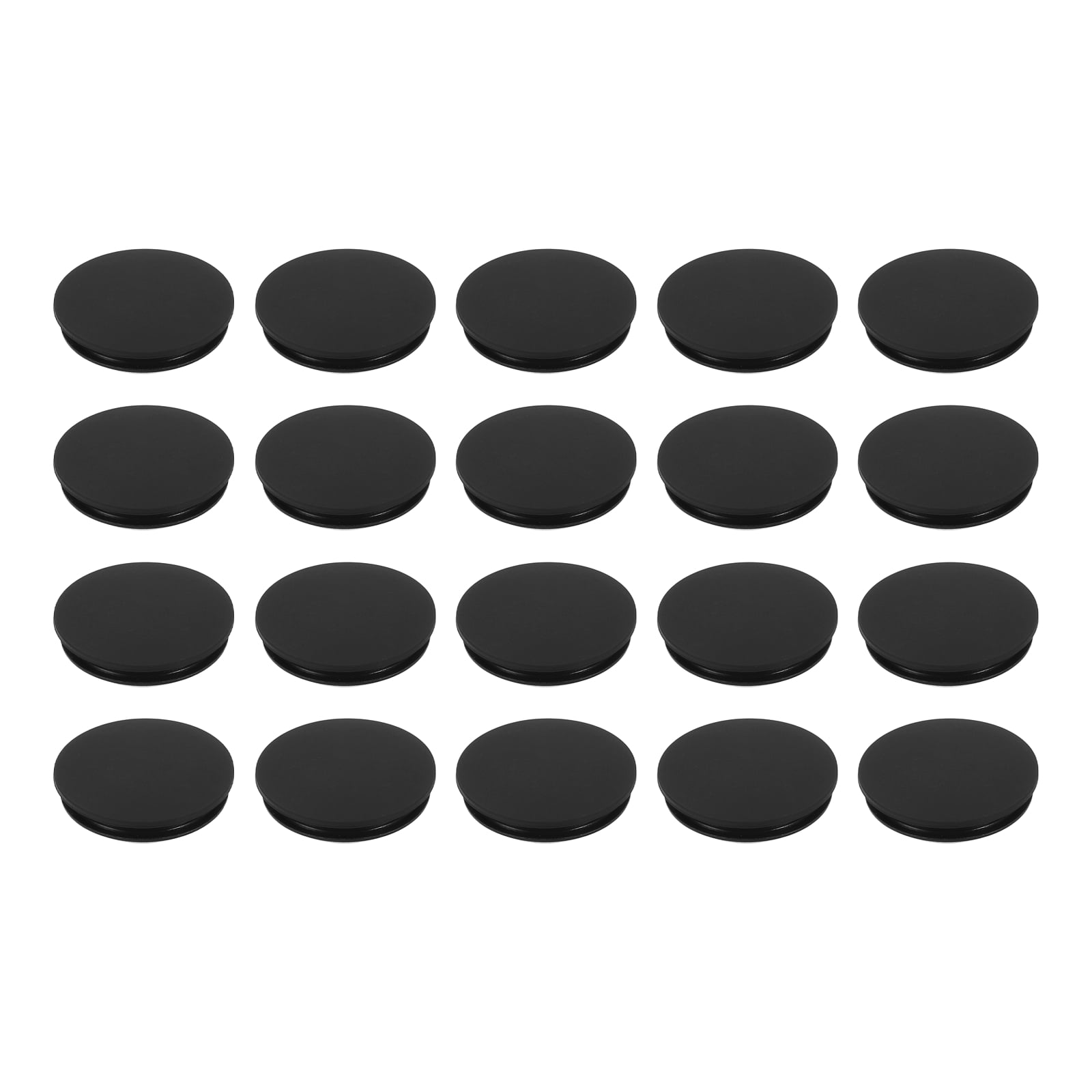 20 Pack Snug Plugs, Rubber Hole Plugs Round Soft Flexible Stopper Fit ...