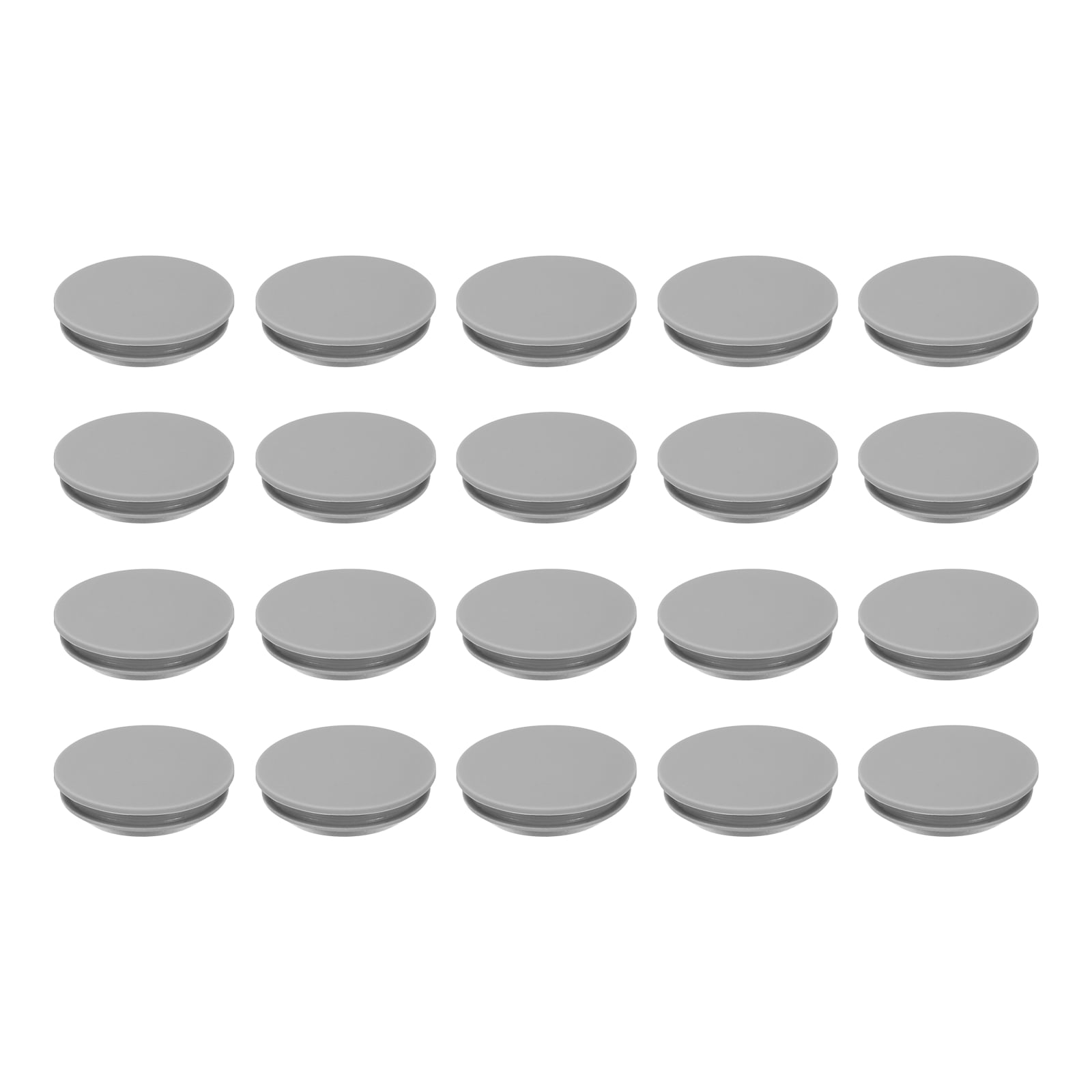 20 Pack Snug Plugs, Rubber Hole Plugs Round Soft Flexible Stopper Fit ...