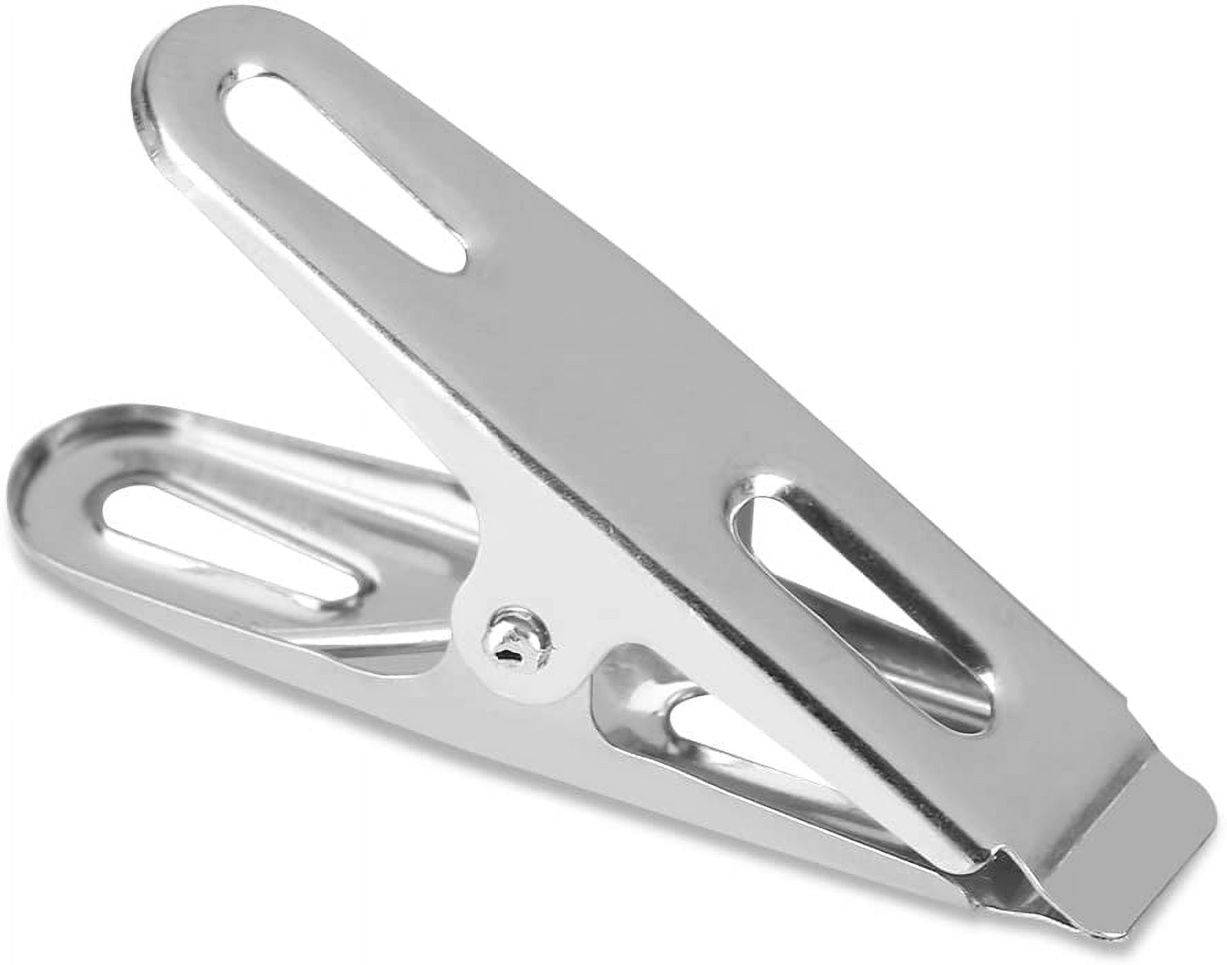 20 Pack Stainless Steel Clothespins, Metal Laundry Clips Binder Clips ...