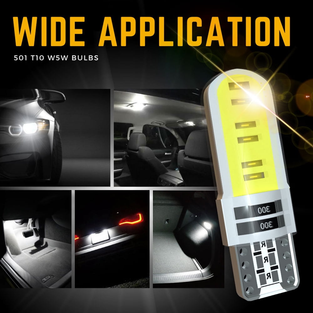 20 Pack T10 Led Light Bulbs 501 W5w Error Free Canbus Car Interior ...