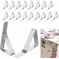 20 Pack Tablecloth Clips - Table Cloth Holder Clips, Picnic Table Clips ...